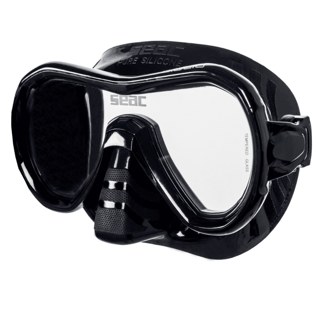 SEAC Giglio Mask (Black) - Dive Gear | Buy Now