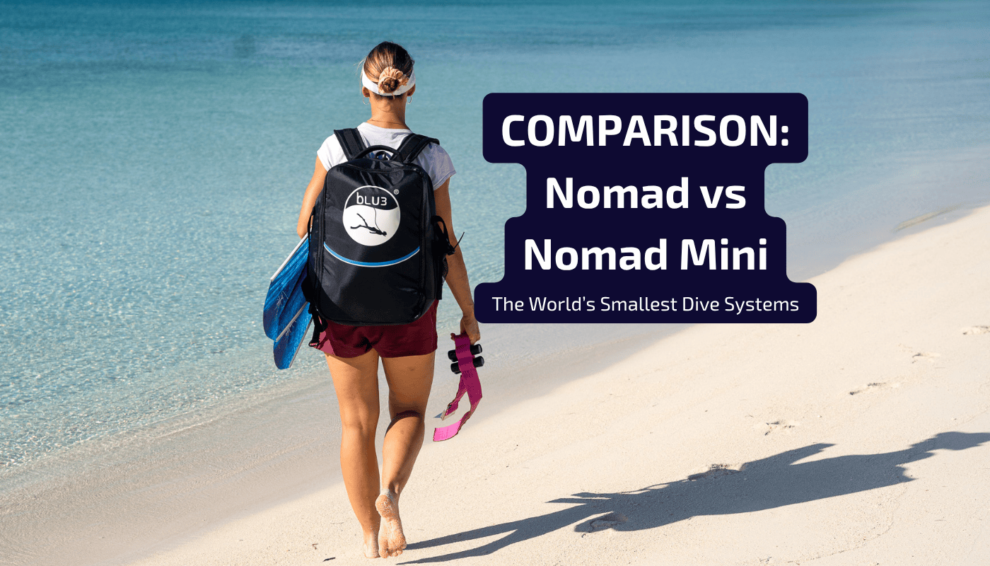 BLU3 Nomad – Portable Dive System for Pool Leak Detection